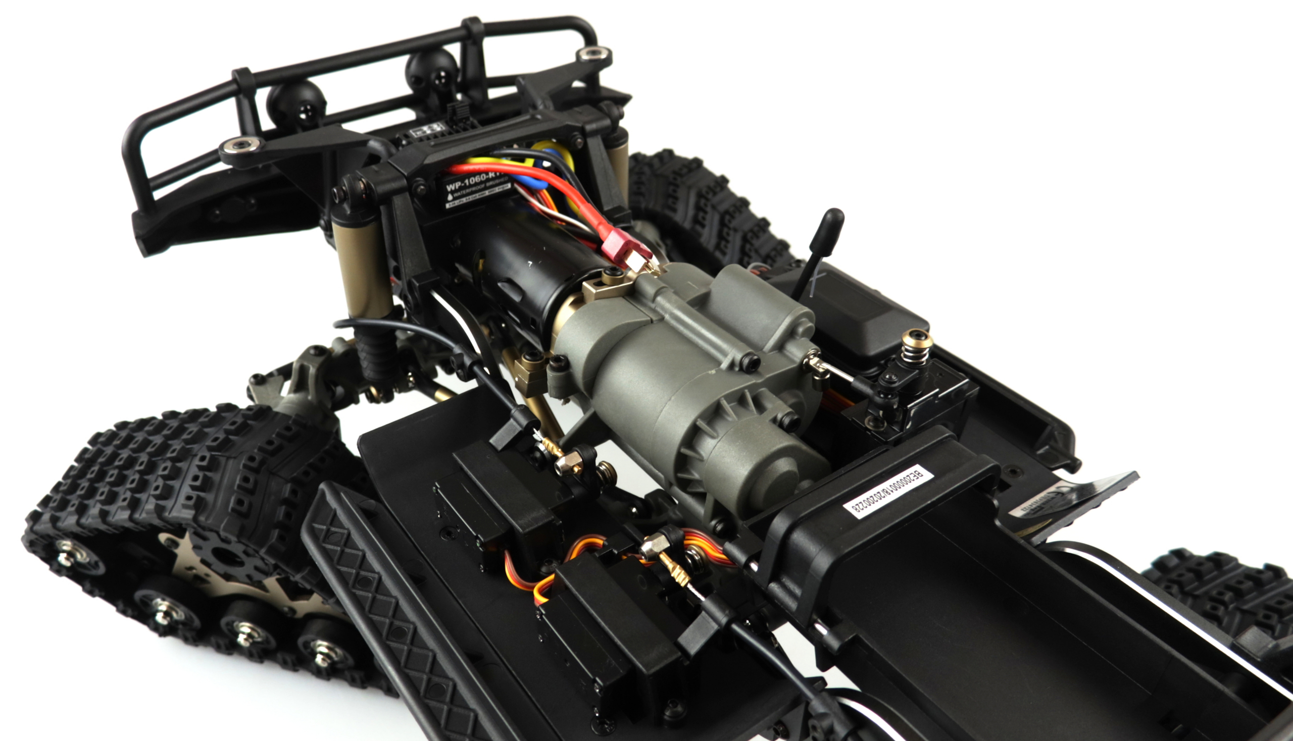 AMXRock RCX10TP Scale Crawler Pick-up 1:10 RTR grau - amewi.com