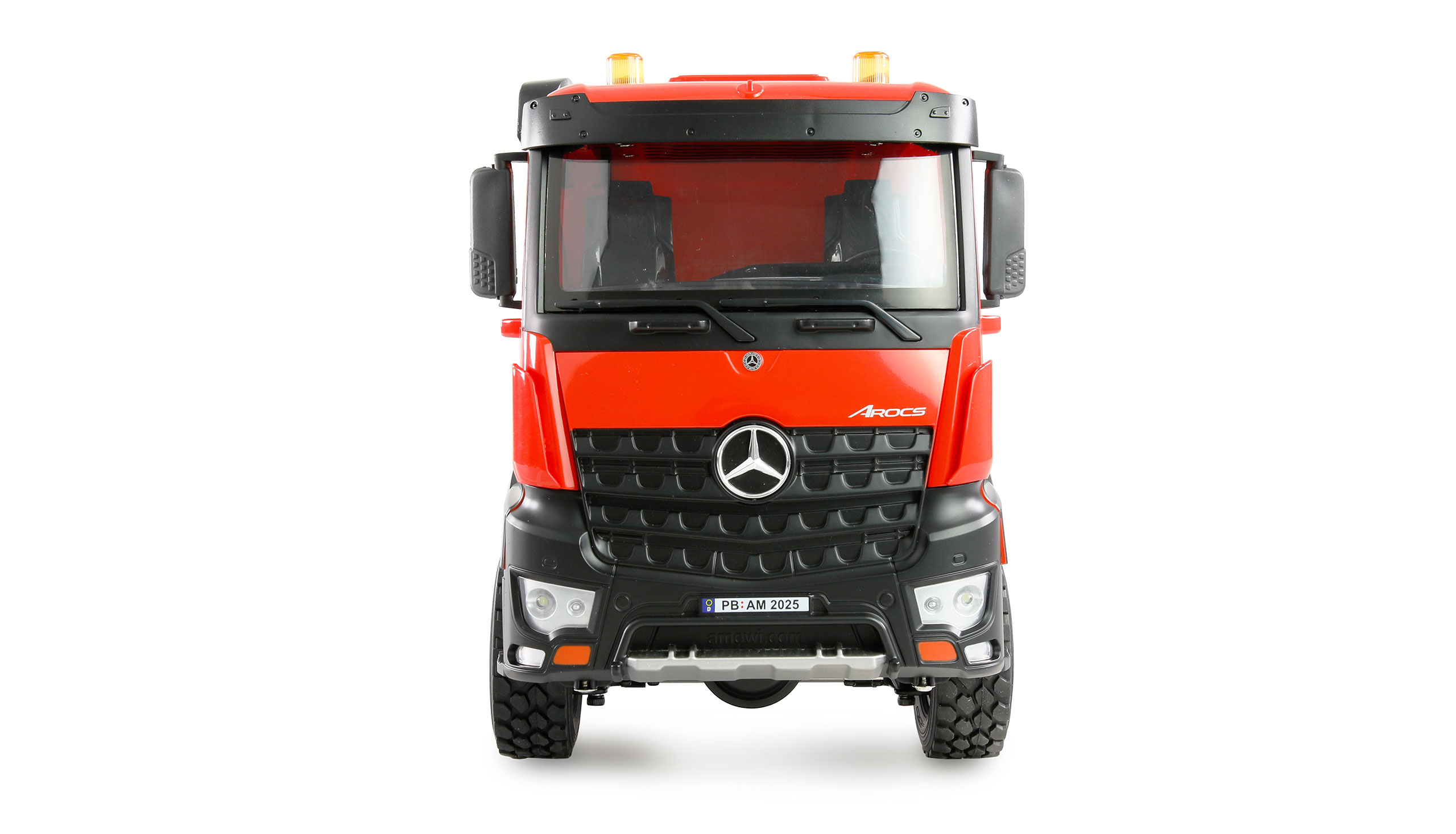 Mercedes-Benz Arocs Kipper 6x6 1:14 RTR rot - amewi.com